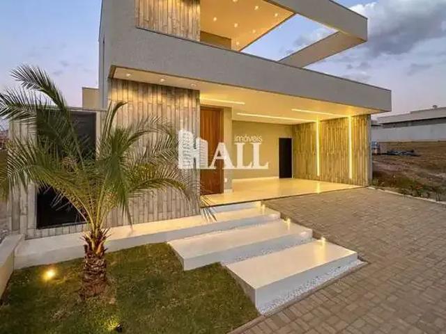 Casa / Sobrado em Condomínio para Venda em Bady Bassitt/SP Centro 3 Quartos