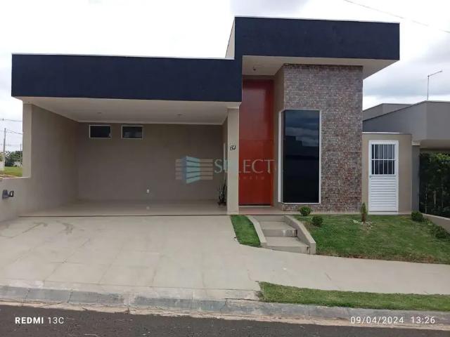 Casa / Sobrado em Condomínio para Venda em Bady Bassitt/SP Condomínio Bella Vittá Monte Líbano 3 Quartos