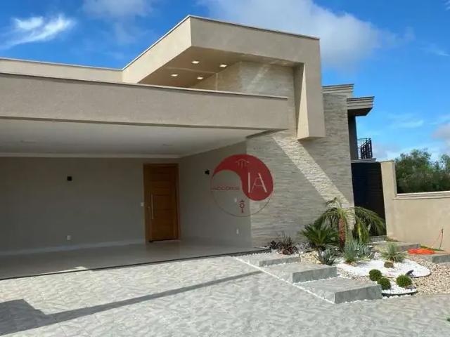 Casa / Sobrado em Condomínio para Venda em Bady Bassitt/SP Reservas do Bosque 3 Quartos