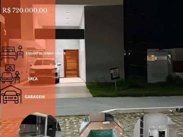 Casa / Sobrado em Condomínio para Venda em Barra dos Coqueiros/SE Olhos D'água 3 Quartos
