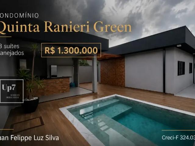 Casa / Sobrado em Condomínio para Venda em Bauru/SP Quinta Ranieri 3 Quartos