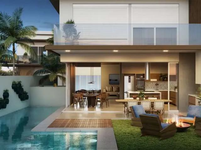 Casa / Sobrado em Condomínio para Venda em Bertioga/SP Riviera 4 Quartos