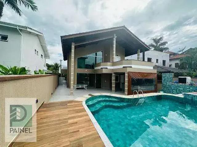 Casa / Sobrado em Condomínio para Venda em Bertioga/SP Vista Linda 4 Quartos