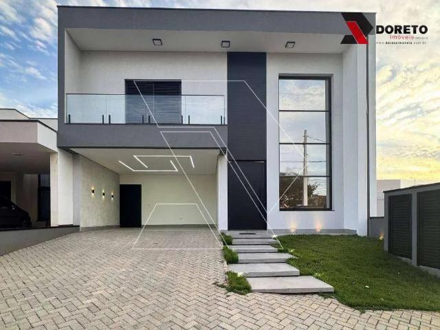Casa / Sobrado em Condomínio para Venda em Boituva/SP Portal Ville Jardim Europa 3 Quartos