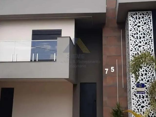 Casa / Sobrado em Condomínio para Venda em Boituva/SP Portal Ville Jardins 4 Quartos