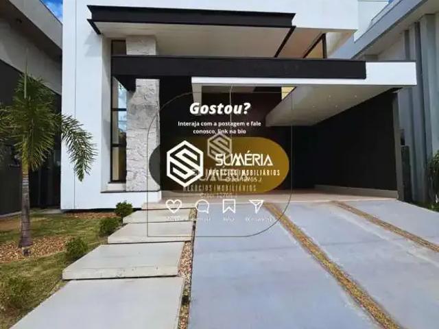 Casa / Sobrado em Condomínio para Venda em Cuiabá/MT Condomínio Belvedere II 3 Quartos