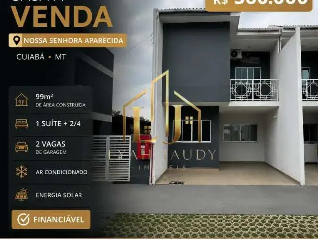 Casa / Sobrado em Condomínio para Venda em Cuiabá/MT Jardim Nossa Senhora Aparecida 3 Quartos