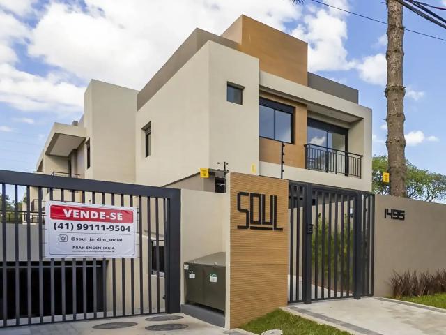 Casa / Sobrado em Condomínio para Venda em Curitiba/PR Jardim Social 3 Quartos