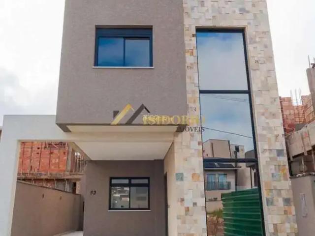 Casa / Sobrado em Condomínio para Venda em Curitiba/PR Santa Cândida 3 Quartos