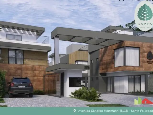 Casa / Sobrado em Condomínio para Venda em Curitiba/PR Santa Felicidade 3 Quartos