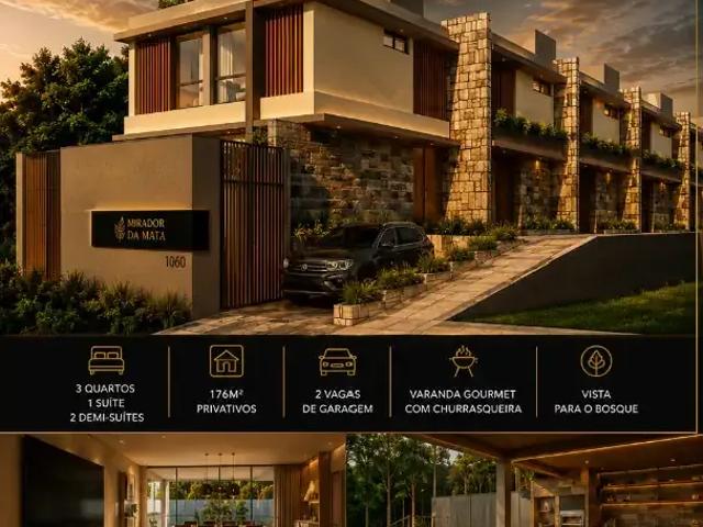 Casa / Sobrado em Condomínio para Venda em Curitiba/PR Santa Felicidade 3 Quartos
