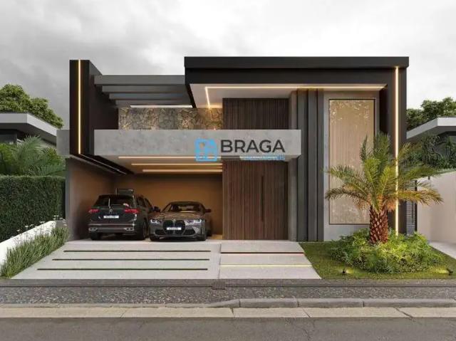 Casa / Sobrado em Condomínio para Venda em Caçapava/SP Condomínio Terras do Vale 3 Quartos