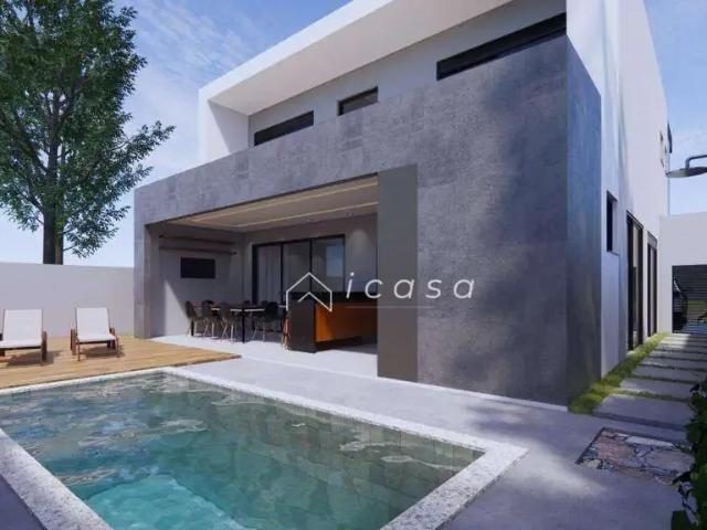 Casa / Sobrado em Condomínio para Venda em Caçapava/SP Condomínio Terras do Vale 3 Quartos