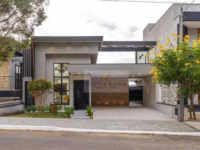 Casa / Sobrado em Condomínio para Venda em Caçapava/SP Reserva do Vale 3 Quartos