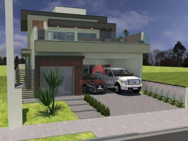 Casa / Sobrado em Condomínio para Venda em Caçapava/SP Residencial Colinas 3 Quartos