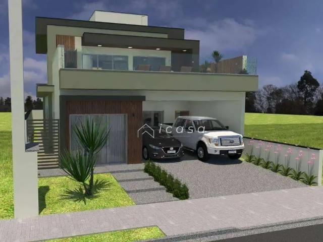 Casa / Sobrado em Condomínio para Venda em Caçapava/SP Residencial Colinas 3 Quartos