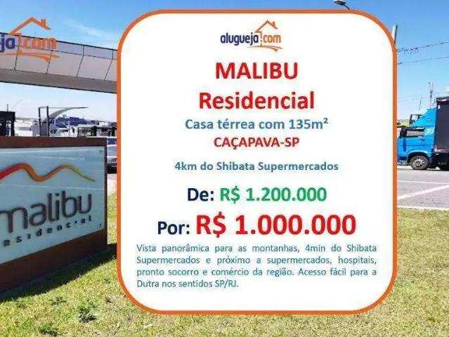 Casa / Sobrado em Condomínio para Venda em Caçapava/SP Residencial Colinas 3 Quartos
