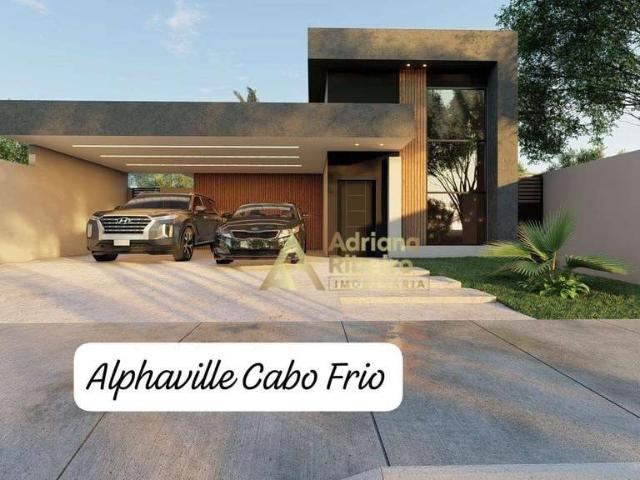 Casa / Sobrado em Condomínio para Venda em Cabo Frio/RJ Centro 4 Quartos
