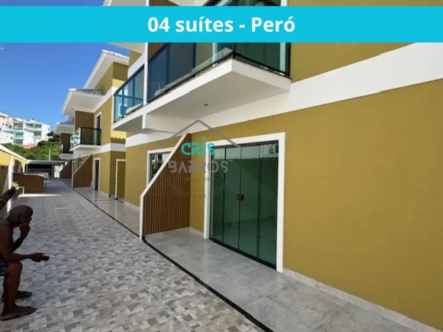 Casa / Sobrado em Condomínio para Venda em Cabo Frio/RJ Peró 4 Quartos