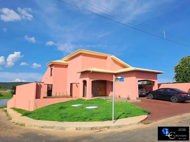 Casa / Sobrado em Condomínio para Venda em Caldas Novas/GO Condomínio Marinas di Caldas 4 Quartos