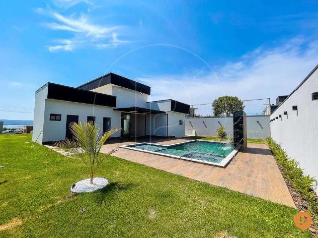 Casa / Sobrado em Condomínio para Venda em Caldas Novas/GO Condomínio Marinas di Caldas 4 Quartos