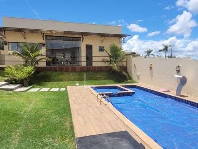 Casa / Sobrado em Condomínio para Venda em Caldas Novas/GO Condomínio Náutico Privê das Caldas 4 Quartos