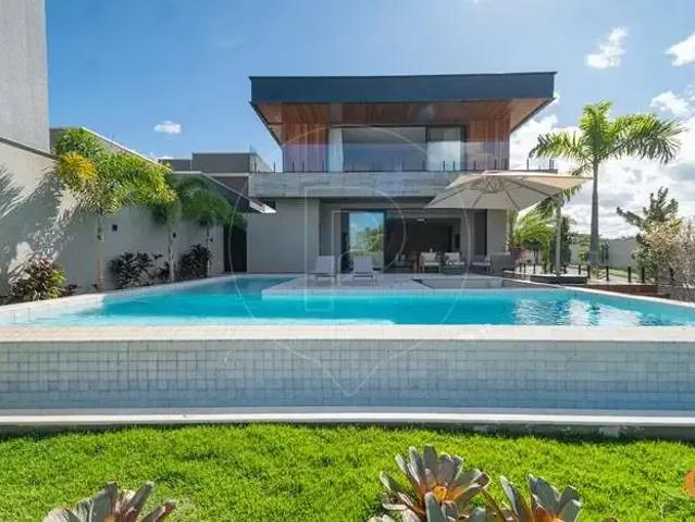 Casa / Sobrado em Condomínio para Venda em Caldas Novas/GO Condomínio Náutico Privê das Caldas 4 Quartos