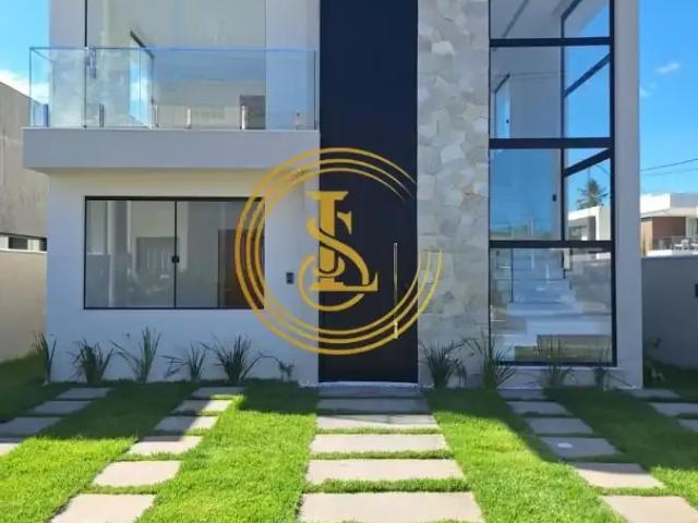 Casa / Sobrado em Condomínio para Venda em Camaçari/BA Abrantes 4 Quartos
