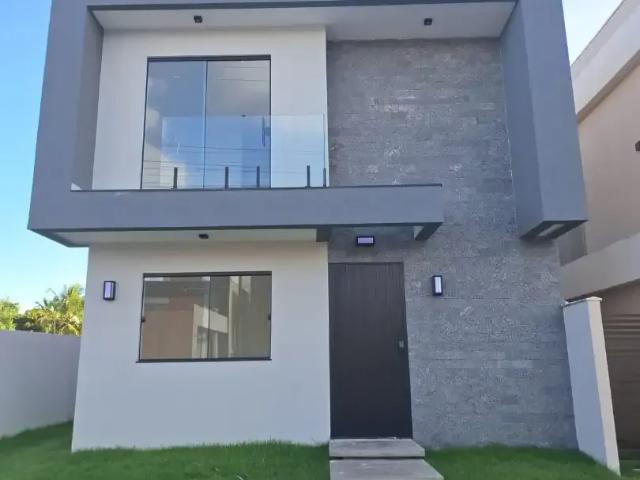 Casa / Sobrado em Condomínio para Venda em Camaçari/BA Abrantes 4 Quartos