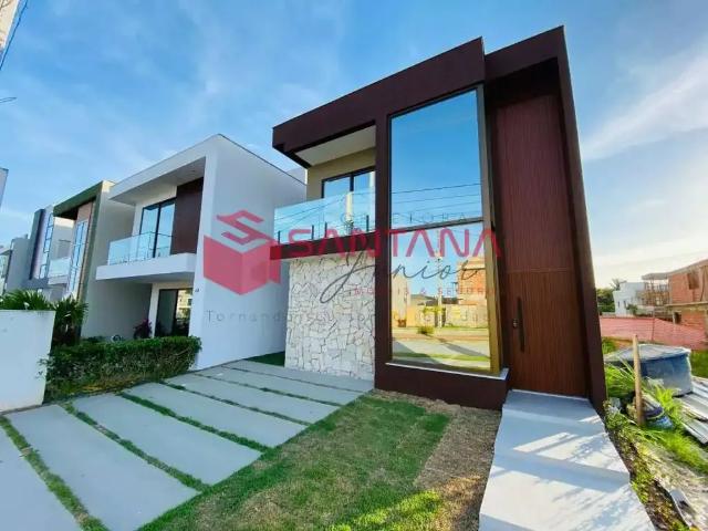 Casa / Sobrado em Condomínio para Venda em Camaçari/BA Abrantes 4 Quartos
