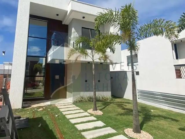 Casa / Sobrado em Condomínio para Venda em Camaçari/BA Abrantes 4 Quartos