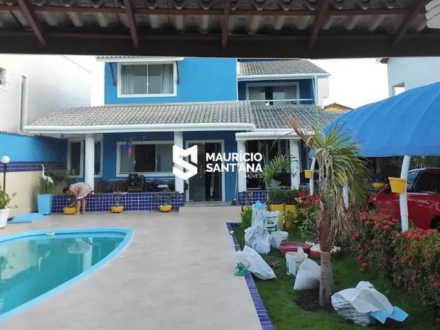 Casa / Sobrado em Condomínio para Venda em Camaçari/BA Abrantes 4 Quartos