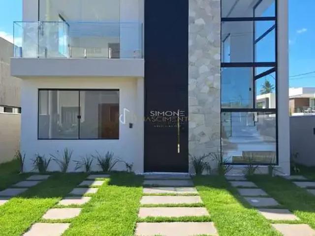 Casa / Sobrado em Condomínio para Venda em Camaçari/BA Abrantes 4 Quartos