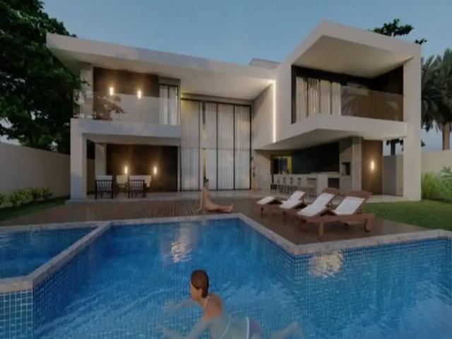 Casa / Sobrado em Condomínio para Venda em Camaçari/BA Abrantes 4 Quartos