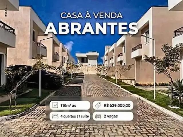 Casa / Sobrado em Condomínio para Venda em Camaçari/BA Abrantes 4 Quartos