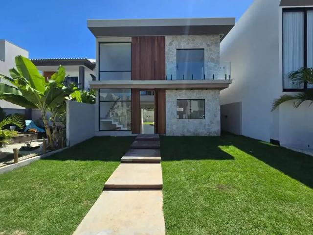 Casa / Sobrado em Condomínio para Venda em Camaçari/BA Abrantes 4 Quartos