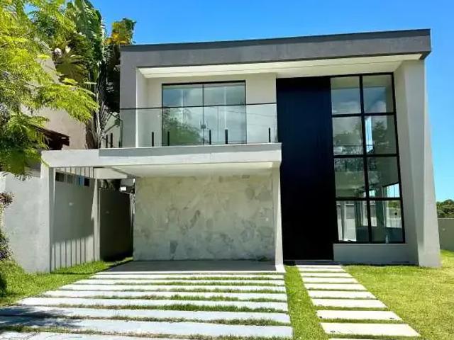 Casa / Sobrado em Condomínio para Venda em Camaçari/BA Abrantes 4 Quartos