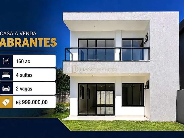 Casa / Sobrado em Condomínio para Venda em Camaçari/BA Abrantes 4 Quartos