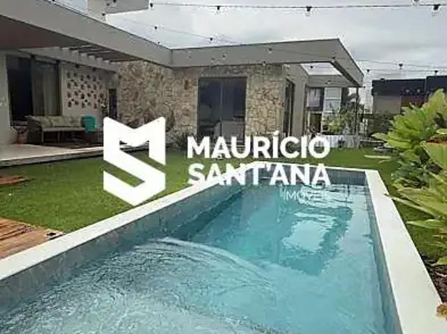 Casa / Sobrado em Condomínio para Venda em Camaçari/BA Alphaville Abrantes 4 Quartos