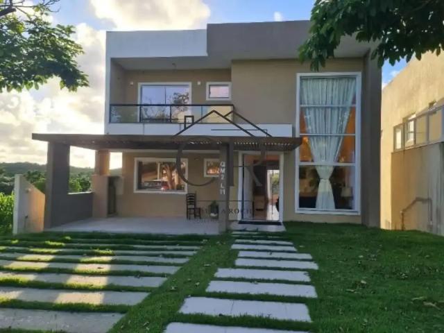 Casa / Sobrado em Condomínio para Venda em Camaçari/BA Alphaville Abrantes 4 Quartos