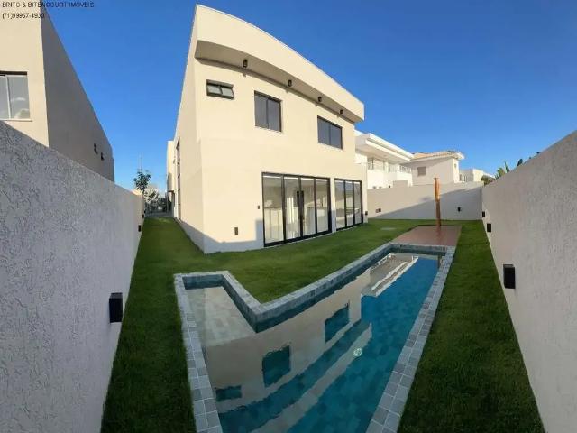 Casa / Sobrado em Condomínio para Venda em Camaçari/BA Alphaville Abrantes 4 Quartos