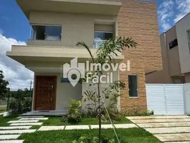 Casa / Sobrado em Condomínio para Venda em Camaçari/BA Alphaville Abrantes 4 Quartos