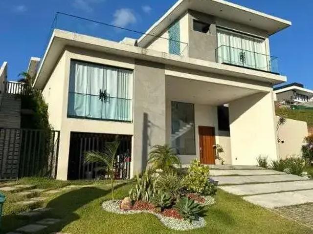 Casa / Sobrado em Condomínio para Venda em Camaçari/BA Alphaville Abrantes 4 Quartos