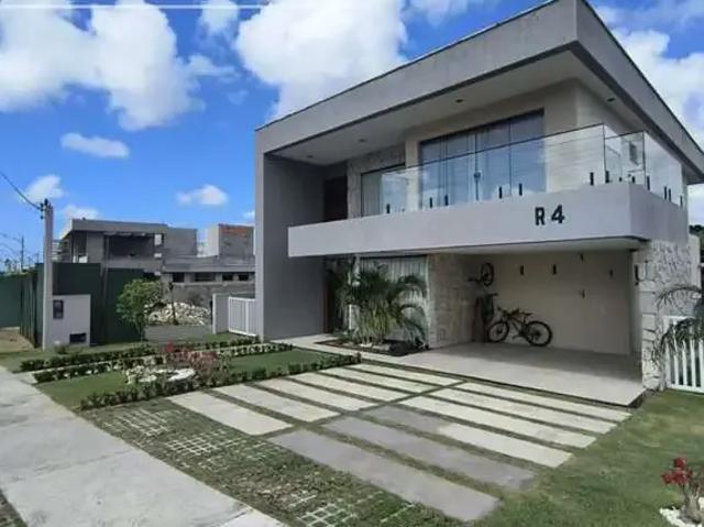 Casa / Sobrado em Condomínio para Venda em Camaçari/BA Alphaville Abrantes 4 Quartos