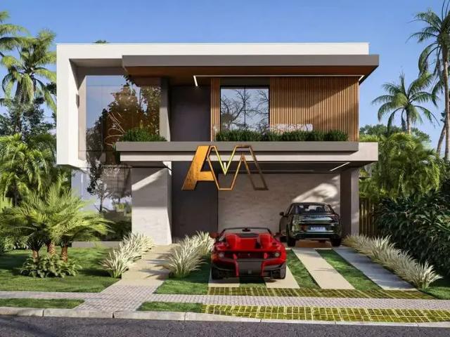 Casa / Sobrado em Condomínio para Venda em Camaçari/BA Alphaville Abrantes 4 Quartos
