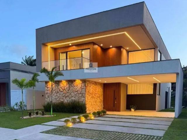 Casa / Sobrado em Condomínio para Venda em Camaçari/BA Abrantes 4 Quartos