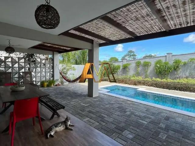 Casa / Sobrado em Condomínio para Venda em Camaçari/BA Alphaville Abrantes 4 Quartos
