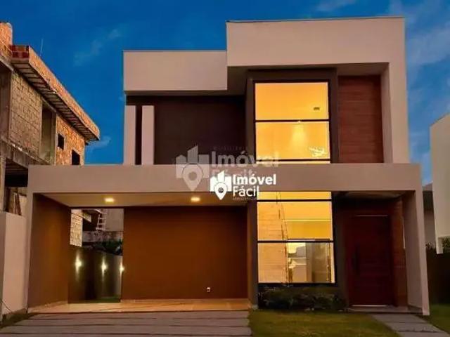 Casa / Sobrado em Condomínio para Venda em Camaçari/BA Alphaville Abrantes 4 Quartos