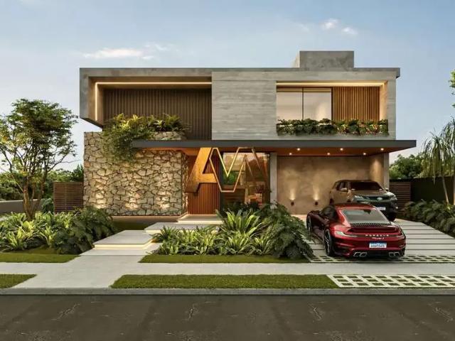 Casa / Sobrado em Condomínio para Venda em Camaçari/BA Alphaville Abrantes 4 Quartos