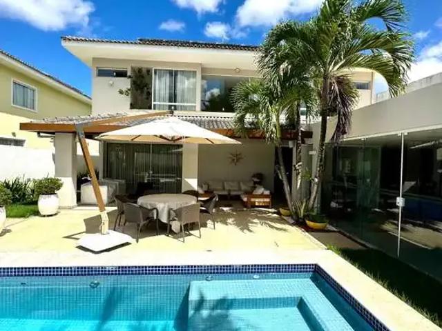 Casa / Sobrado em Condomínio para Venda em Camaçari/BA Alphaville Abrantes 4 Quartos